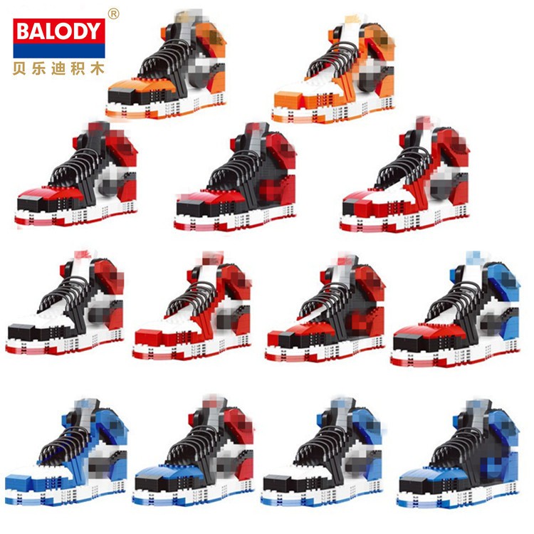 {HOT SALE} BILEGOX Lego nano balody mẫu giày 19005 NLG0089 | Shopee ...