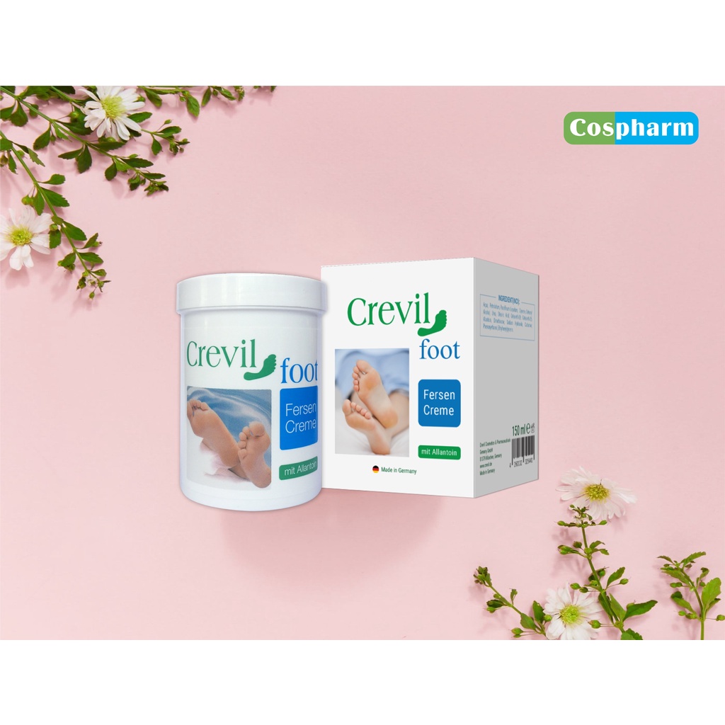 KEM CHO NGƯỜI KHÔ NỨT, CHAI SẦN DA CHÂN, TAY CREVIL FOOT FERSEN CREME ...