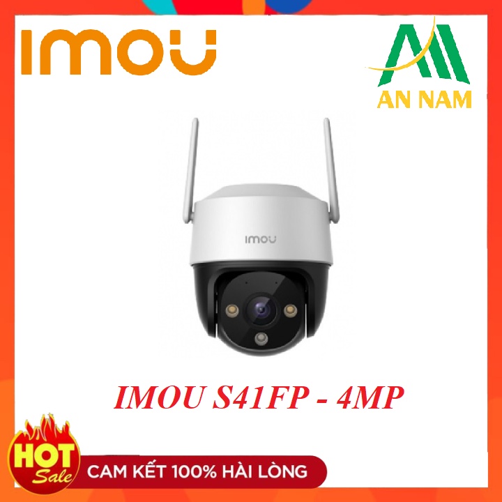 Camera Imou WIFI ngoài trời IPC-S41FP 4MP | Shopee Việt Nam