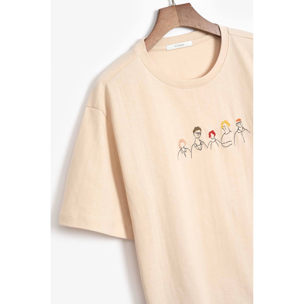 Áo thun thêu nữ tay ngắn, áo phông thêu pull Cotton Freesize form suông ...