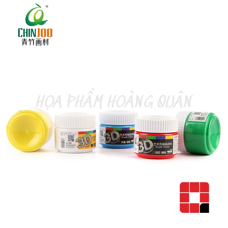 Màu/Sơn Acrylic Chinjoo 3D - 100ml | Shopee Việt Nam