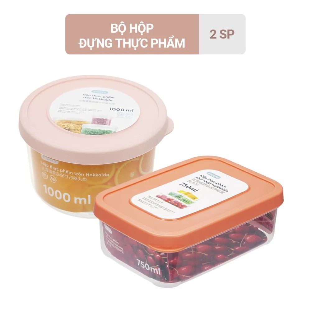 [HC GIFT] Combo 2 hộp đựng thực phẩm Inochi - giao ngẫu nhiên | Shopee ...