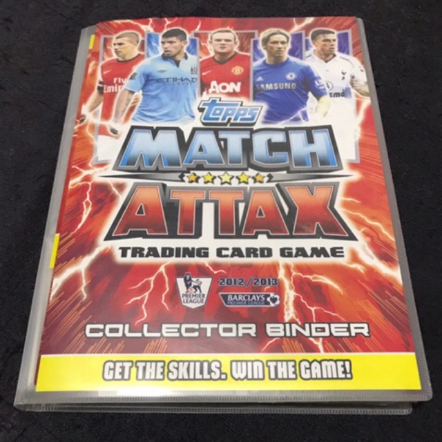 [ Full Album ] Album thẻ Match Attax Premier League mùa 2012/13 12/13 ...