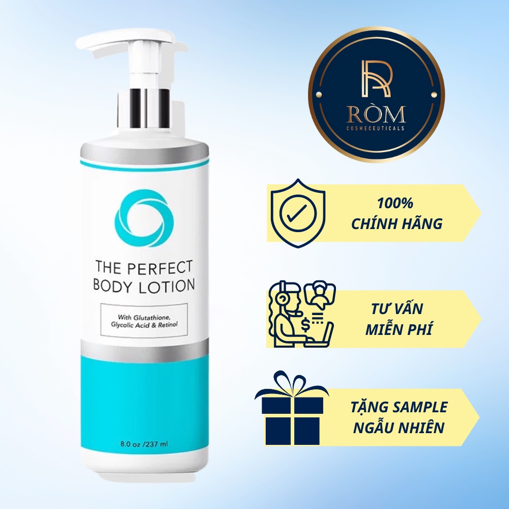 Sữa dưỡng thể trắng da The Perfect Body Lotion 237ml | Shopee Việt Nam