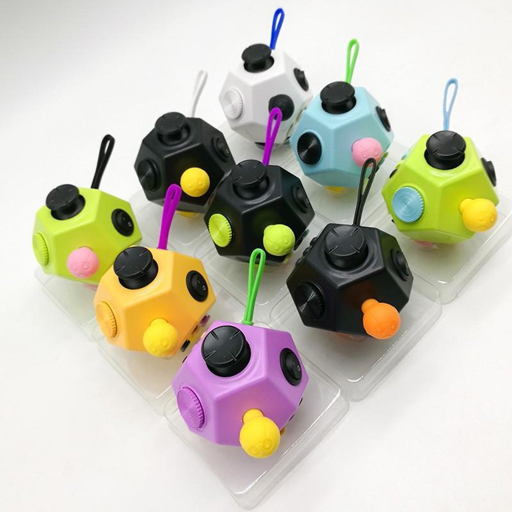 Fidget Cube Khối Vuông Giảm Stress Holy Crystal Thế hệ 02 mới V2 (màu ...