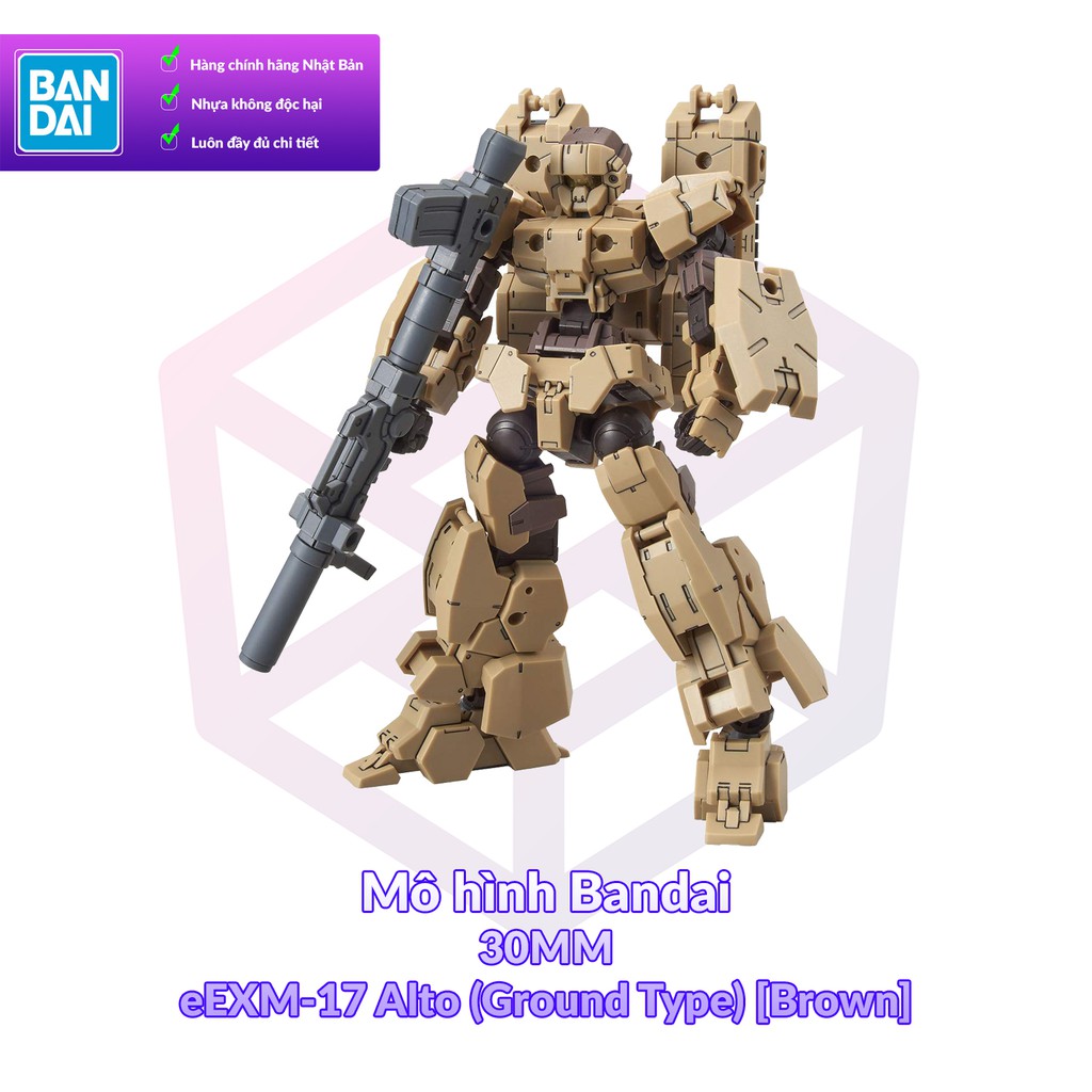 Mô hình Bandai 30MM eEXM-17 Alto (Ground Type) [Brown] 1/144 30 Minutes ...