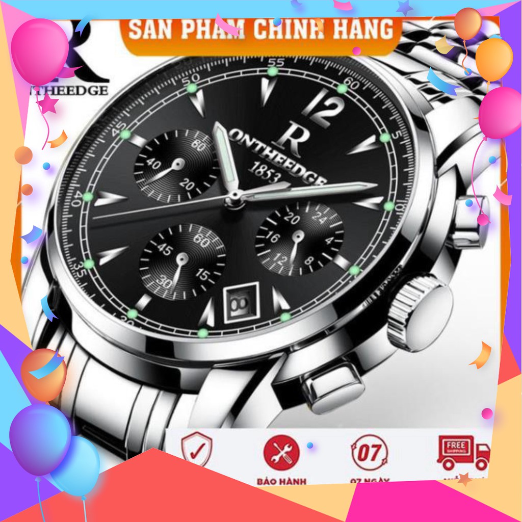 Đồng Hồ Nam - Hàng Chính Hãng - RZY 026 chính hãng ONTHEEDGE Máy Javan ...