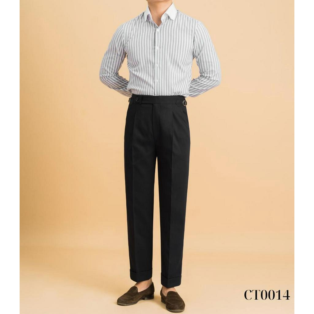 Quần Cotton Side Tab Black Premium KILEE 2023 | Shopee Việt Nam
