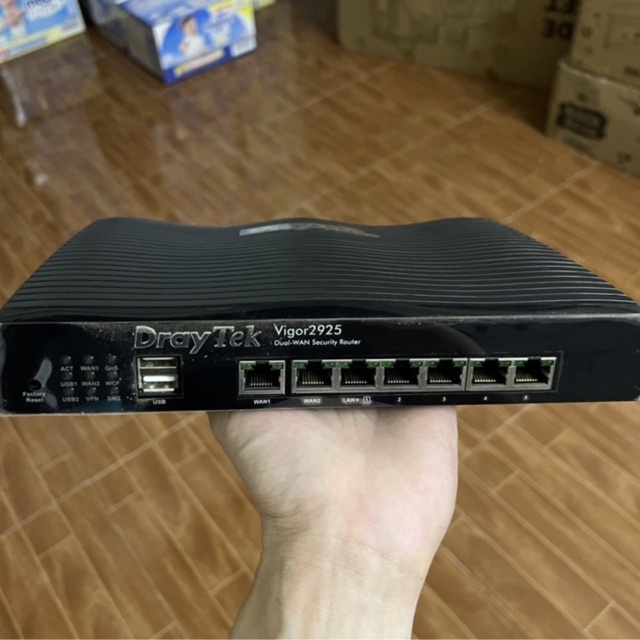 Cân bằng tải Draytek Vigor 2925 mới 98% ( còn box) | Shopee Việt Nam