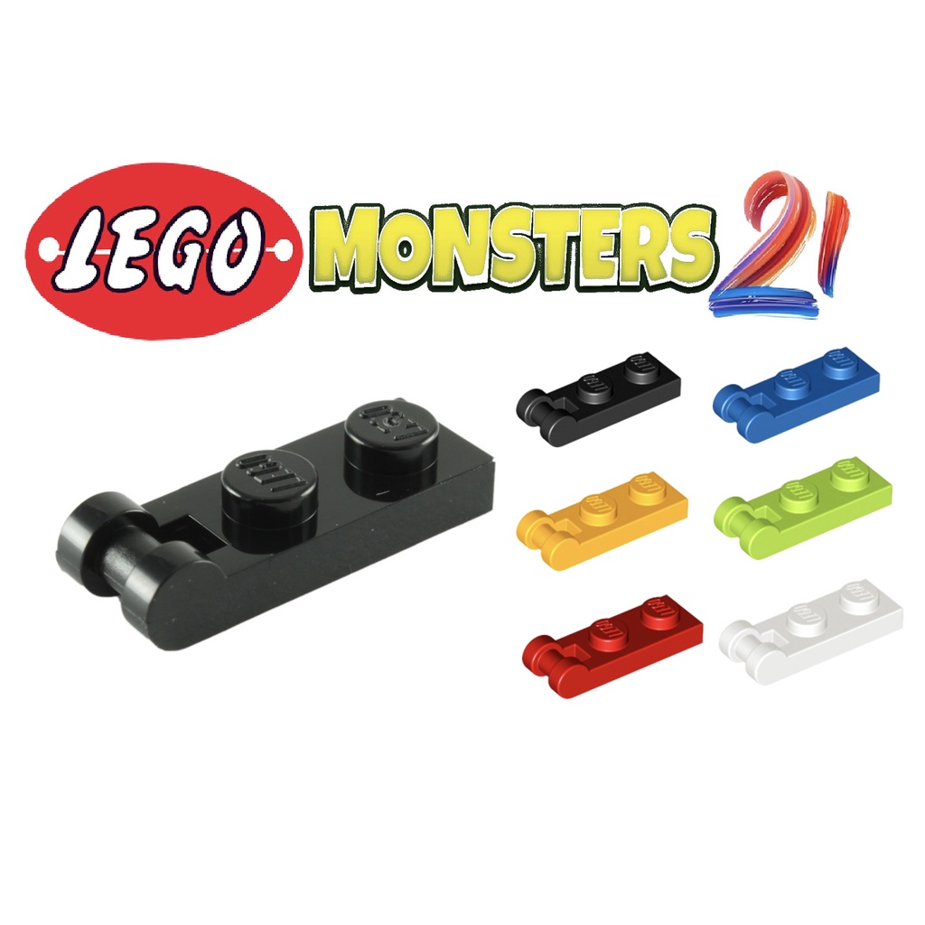 [1 cái]- Lego chính hãng-Tấm, được sửa đổi 1 x 2 với tay cầm thanh ở ...