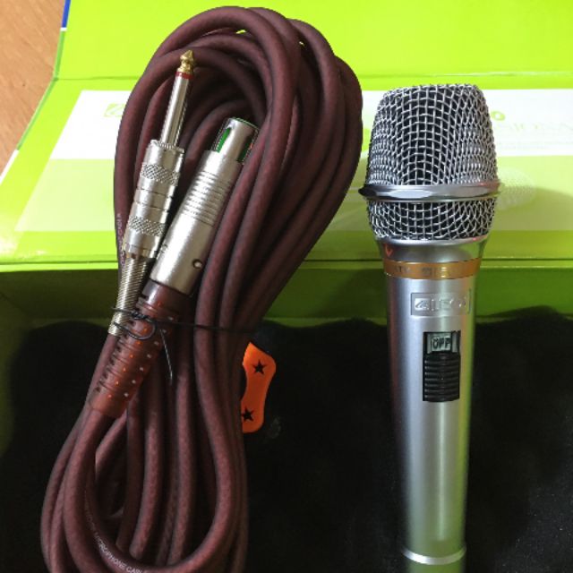 Mic có dây karaoke LEQI LQ-9900 professional hát hay, nhẹ | Shopee Việt Nam