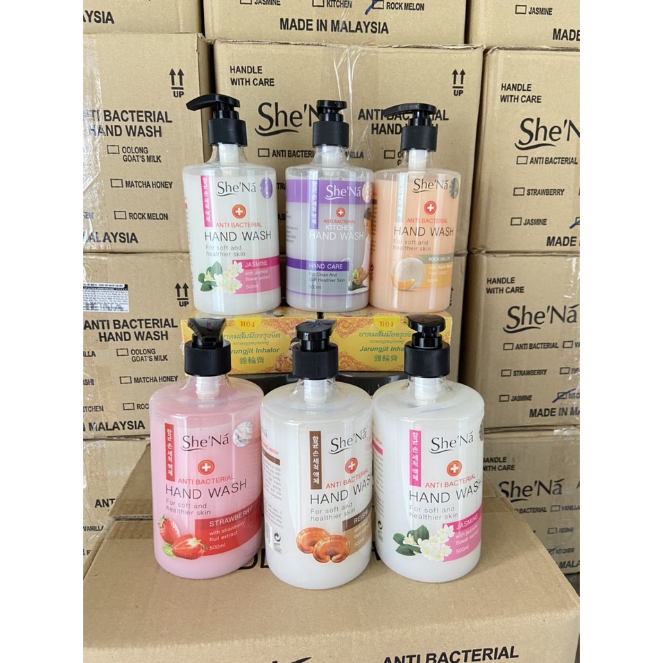 Nước Rửa Tay Diệt Khuẩn SheNa Malaysia 500ml | Shopee Việt Nam