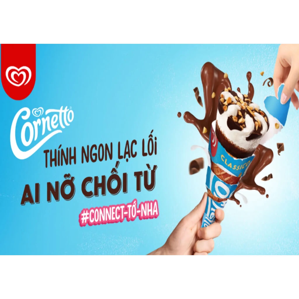 [SHIP HỎA TỐC] Kem ốc quế Wall's Cornetto cây 66g | Shopee Việt Nam