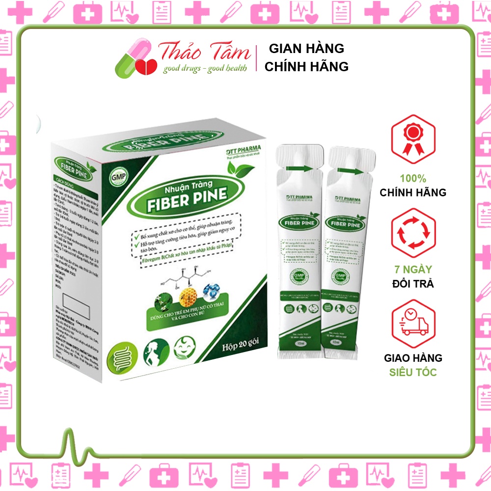 Nhuận tràng fiber pine, táo bón dễ đi | Shopee Việt Nam