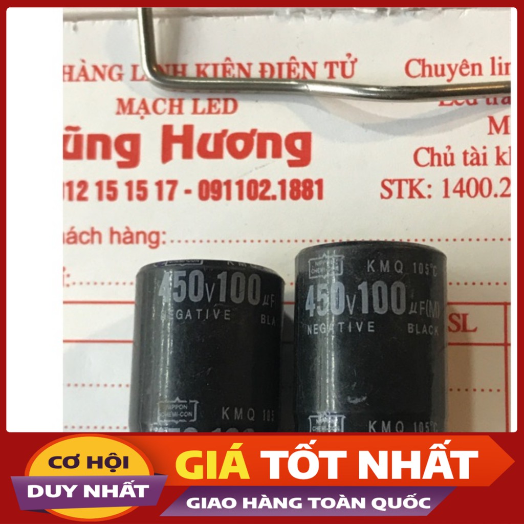 Tụ 100uf -450v | Shopee Việt Nam