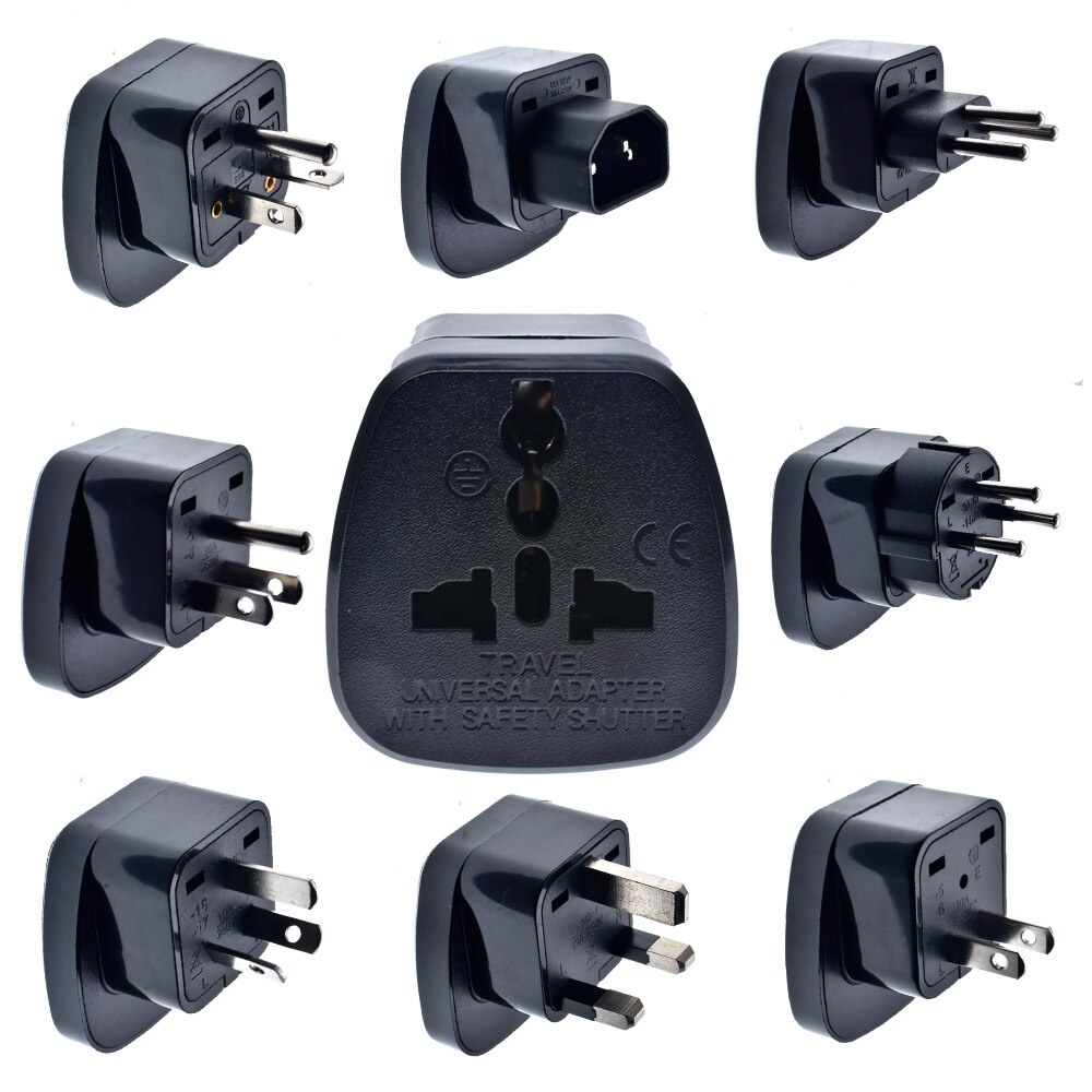 Universal Travel Adapter Plug Ports For International Europe, China, UK ...