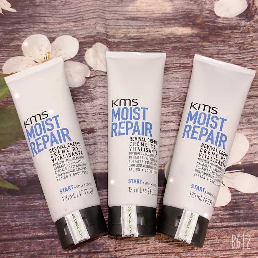 Kem dưỡng tóc hoặc kem xả khô KMS Goldwell Moist Repair Revival CREME ...