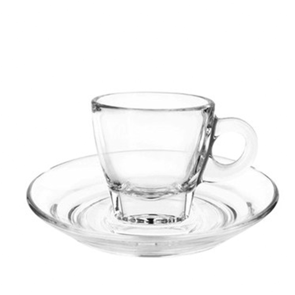Ly thủy tinh có quai Ocean Cafe Espresso Cup 70ml, cốc thủy tinh nhỏ ...