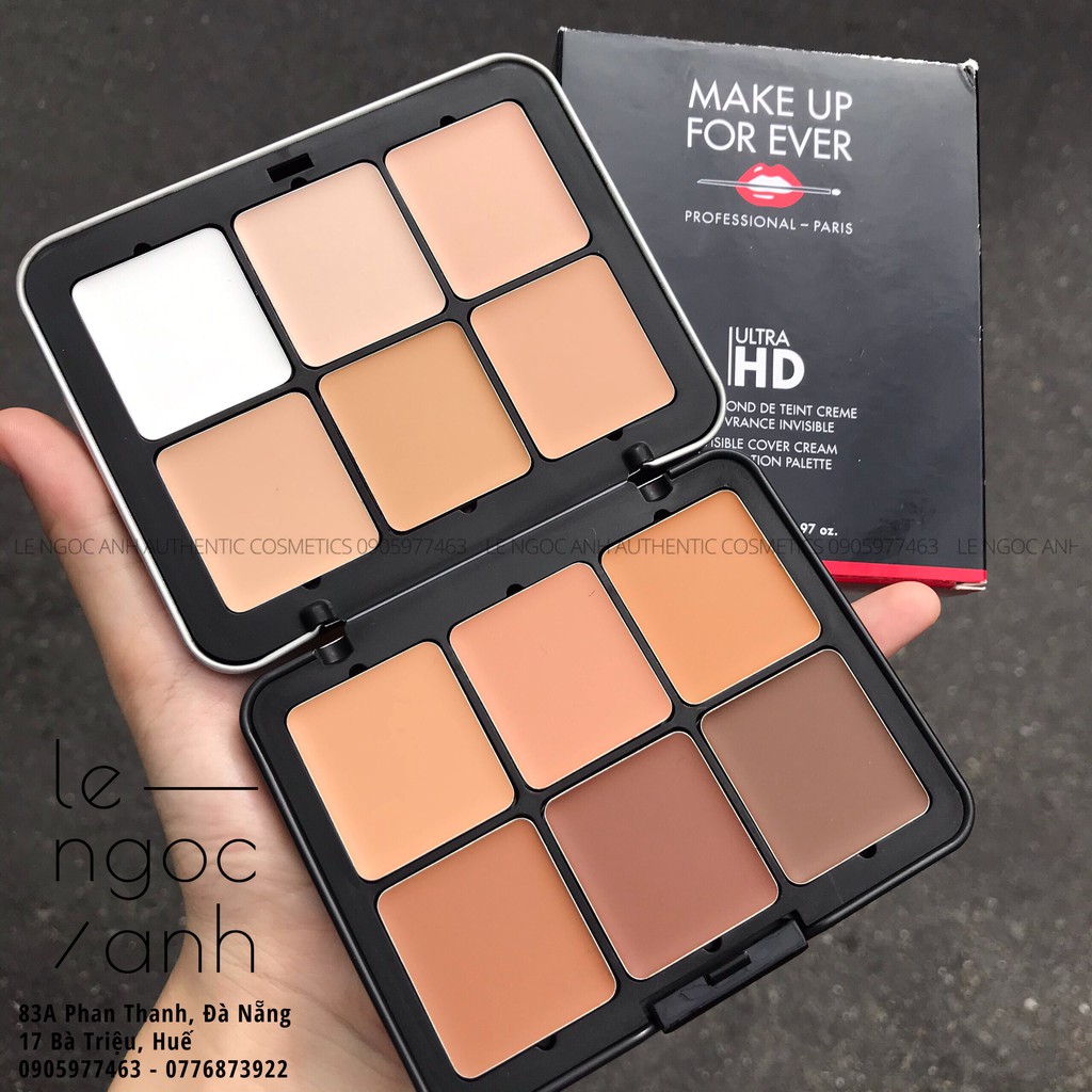 [CÓ BILL] Bảng kem nền Make Up For Ever Invisible Foundation Palette ...