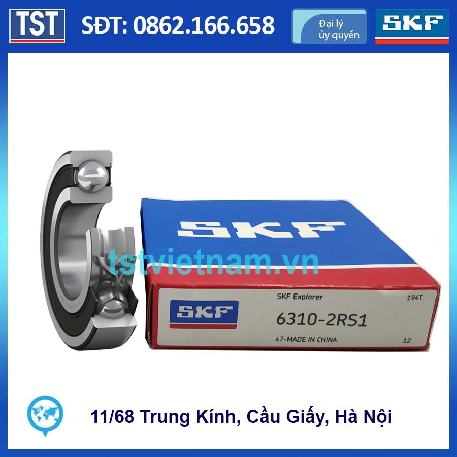 VÒNG BI BẠC ĐẠN SKF CHÍNH HÃNG 6310-2RS1 | Shopee Việt Nam