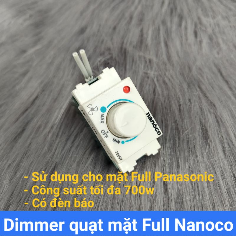 Chiết áp quạt gió Nanoco NDF603F Dimmer quạt đảo công tắc điều chỉnh ...