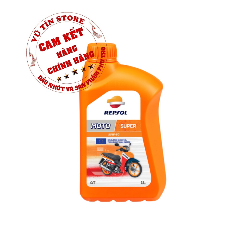 Dầu nhớt động cơ Repsol Moto Super 4T 20w50 | Shopee Việt Nam
