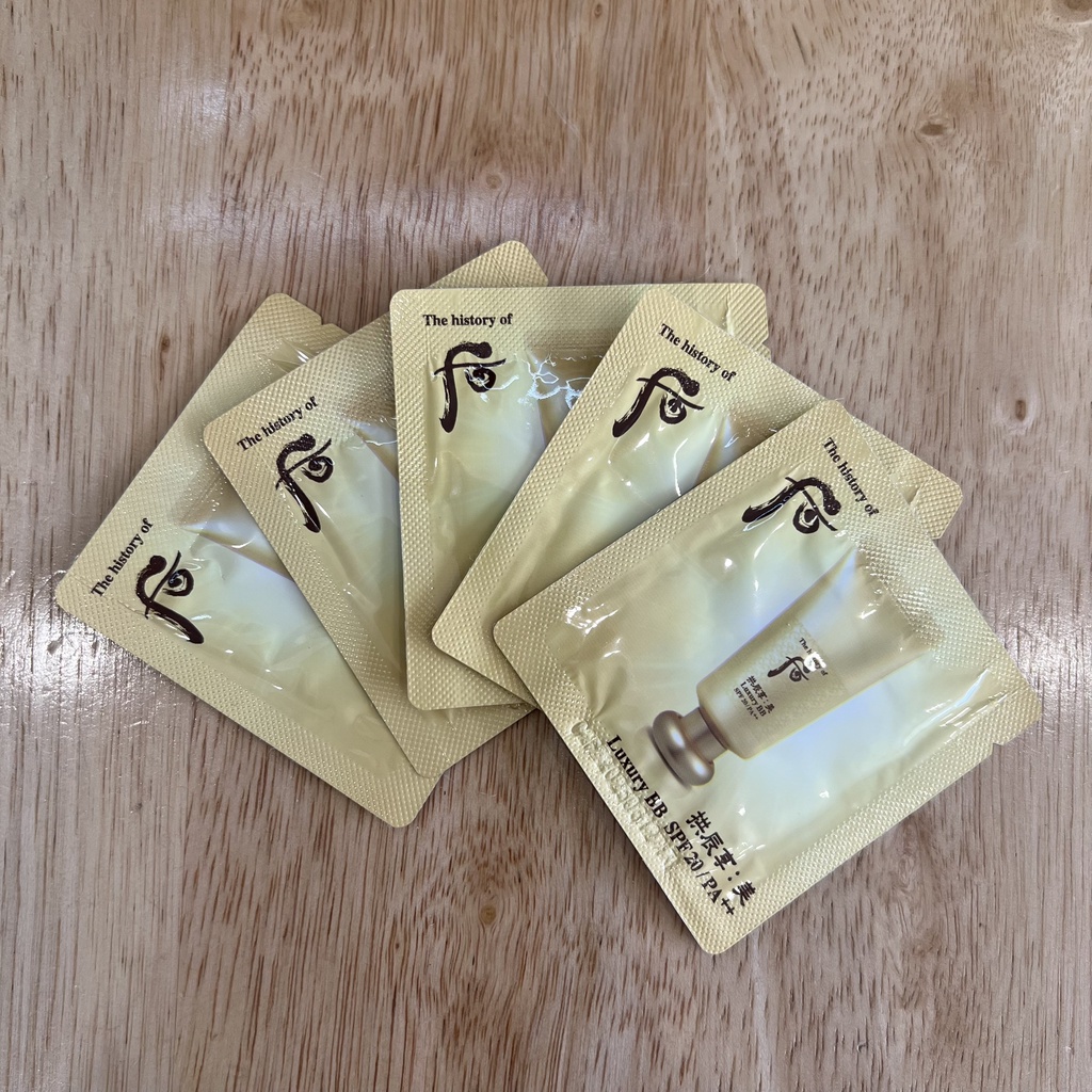 Gói Sample Kem nền BB Whoo vàng đông y cao cấp Luxury BB Cream SPF20 ...