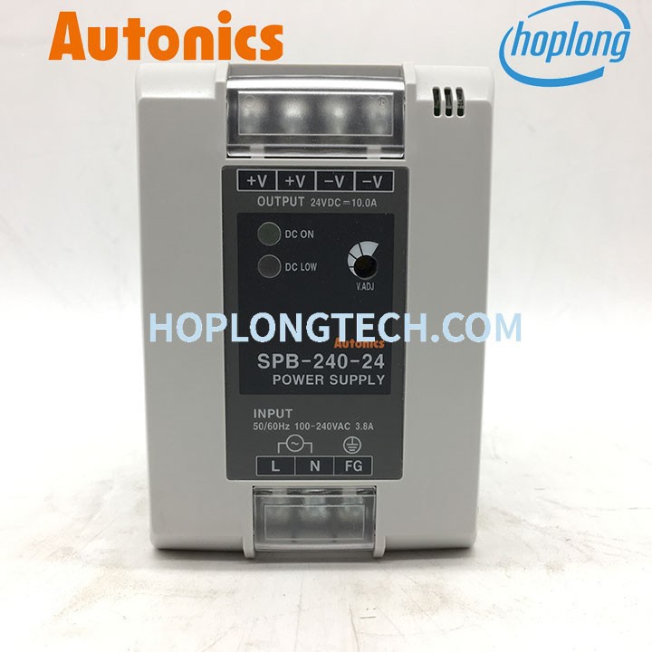 SPB-240-24 Bộ nguồn Autonics ngõ ra 24VDC công suất 240W 10A | Shopee ...
