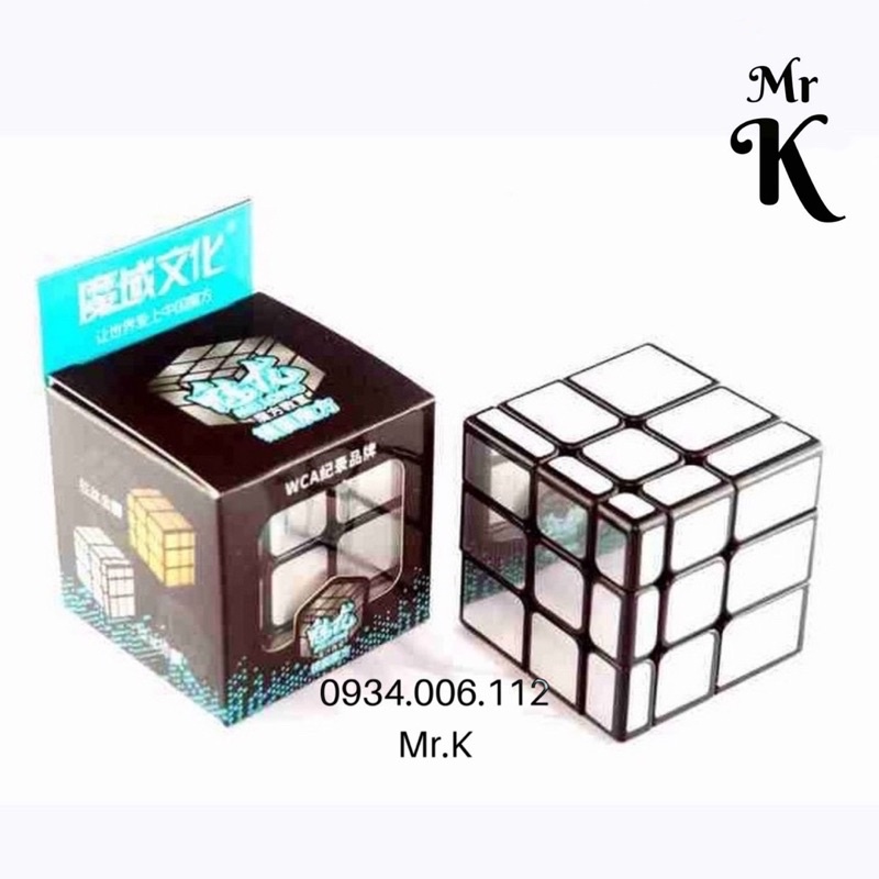 JU2 FKC RUBIK BIẾN THỂ MOYU MEILONG MIROR CUBE 3x3 RUBIC GƯƠNG 52 JU2 ...