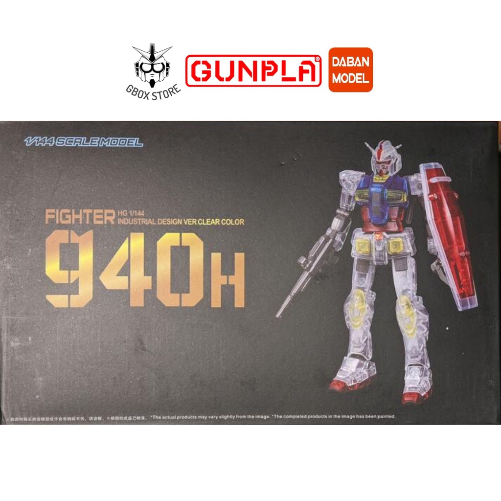 Gundam HG RX-78-2 Gundam G40H Industrial Design Ver Clear Color G40 1/144 Mô hình đồ chơi lắp ...