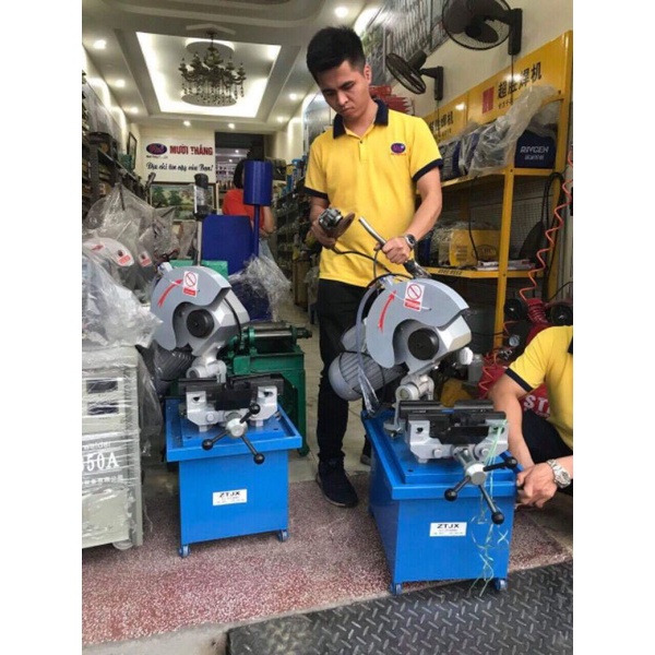 MÁY CẮT KỸ THUẬT KO BA VIA JS_275 CẮT INOX SẮT NHÔM ĐỒNG ĐIỆN 220V VÀ ...