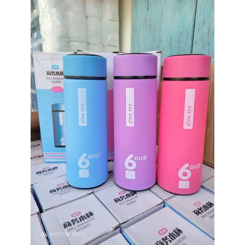 BÌNH GIỮ NHIỆT 6UP LOẠI 450ML SIÊU TIỆN | Shopee Việt Nam