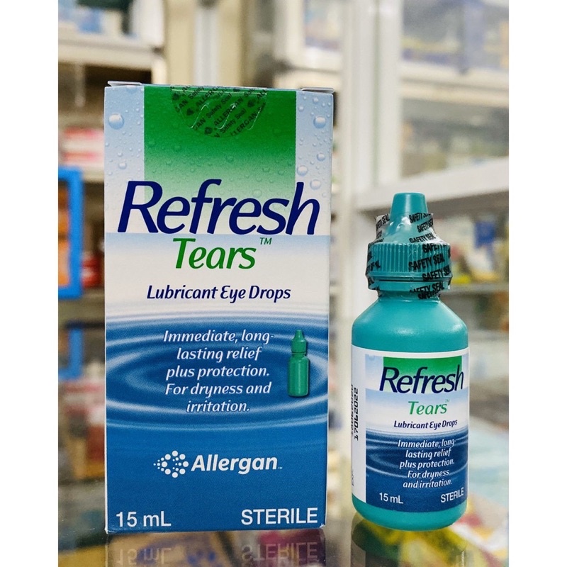 Refesh tear nước mắt nhân tạo hỗ trợ khô mắt | Shopee Việt Nam