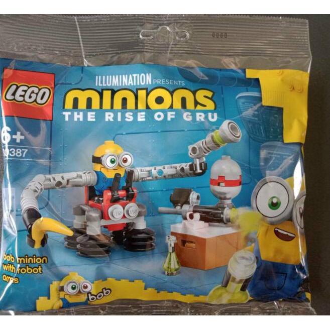 Lego polybag 30387 - Bob Minion với Cánh tay Robot | Shopee Việt Nam