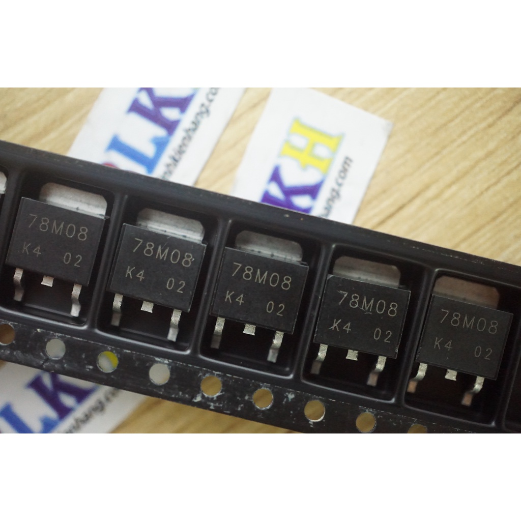 4 IC nguồn 78M08 TO-252 chính hãng | Shopee Việt Nam