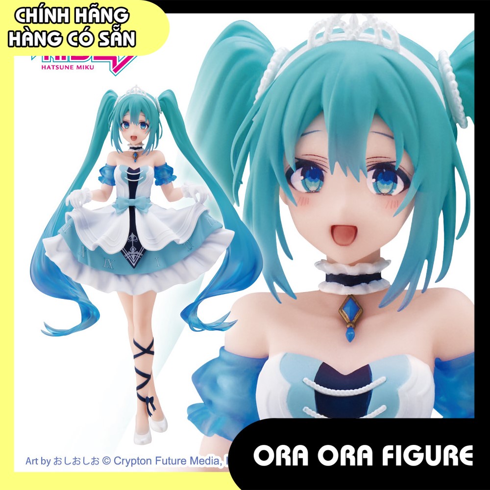 [ Ora Ora ] Mô hình Hatsune Miku Cinderella Wonderland Figure chính ...