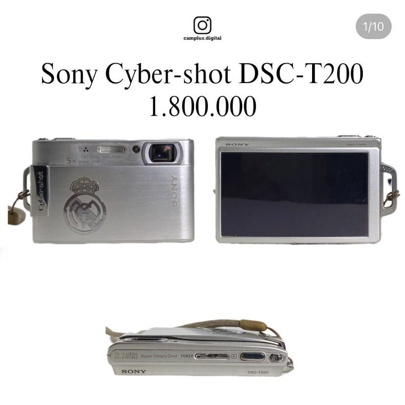 Máy phim Sony Cyber-shot DSC-T200 | Shopee Việt Nam