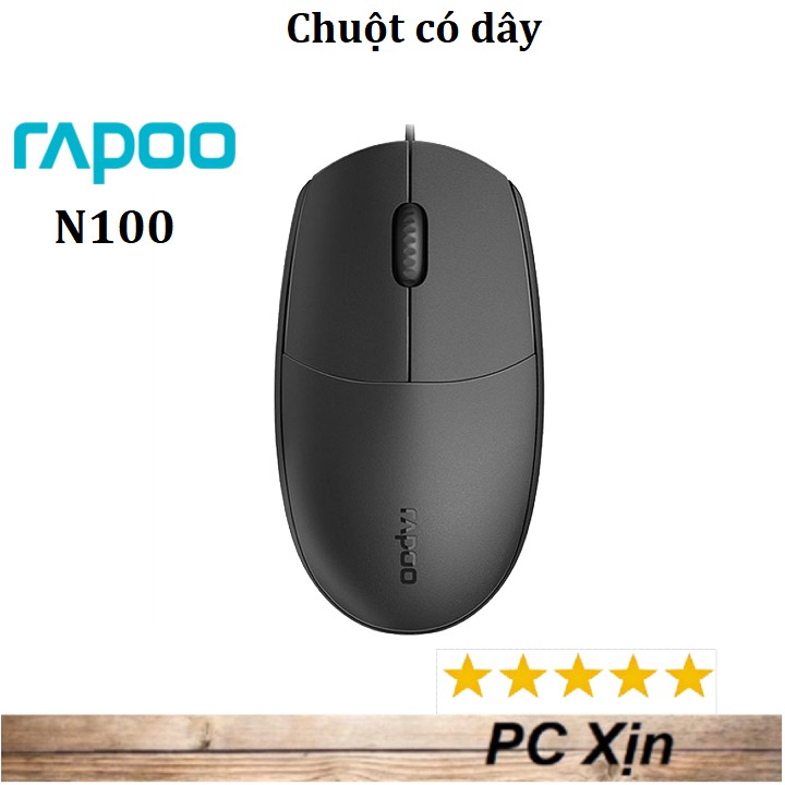 Chuột có dây Rapoo N100 USB | Shopee Việt Nam
