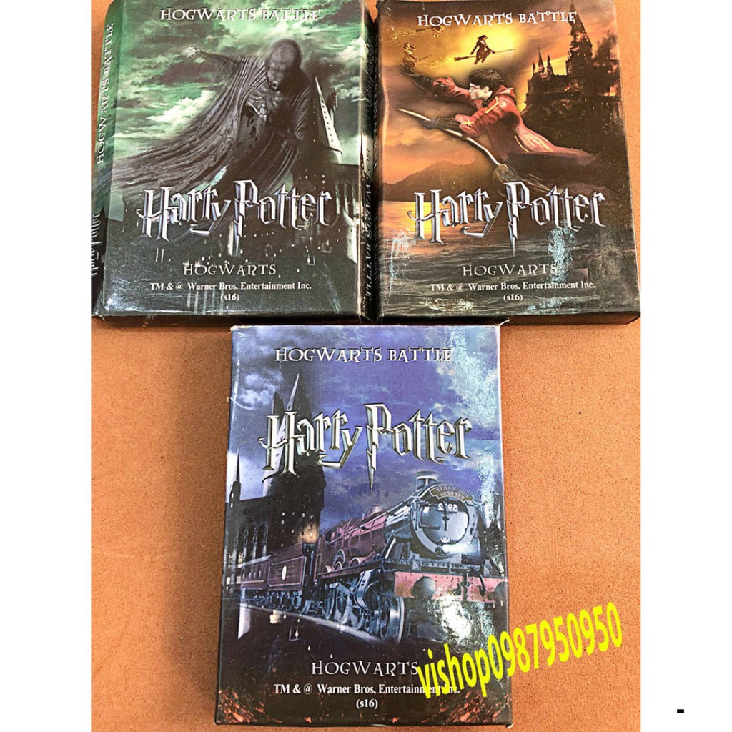 (17 lá) THẺ BÀI HARRY POTTER harri potter.Thẻ bài ma sói yugi tarot one ...