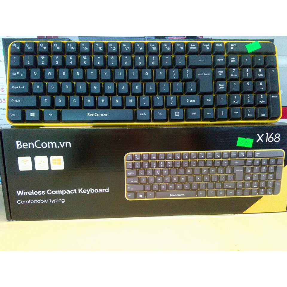BÀN PHÍM BENCOM X-168 | Shopee Việt Nam