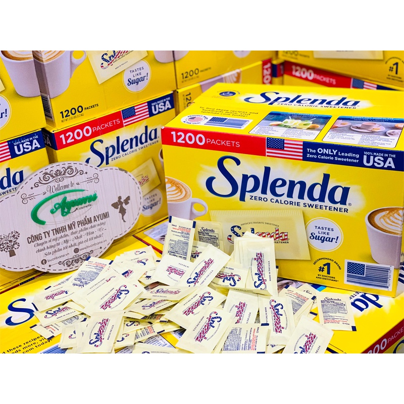 Combo 2 gói Đường Splenda dành cho người tiểu đường, ăn kiêng | Shopee ...