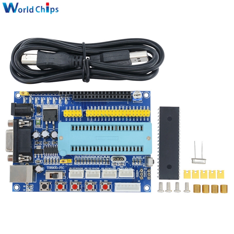 1 Bộ Bảng Mạch Modun Điều Khiển Nhiệt Độ pic16f877a 12v dc jtag max3232 isp io icsp | Shopee ...
