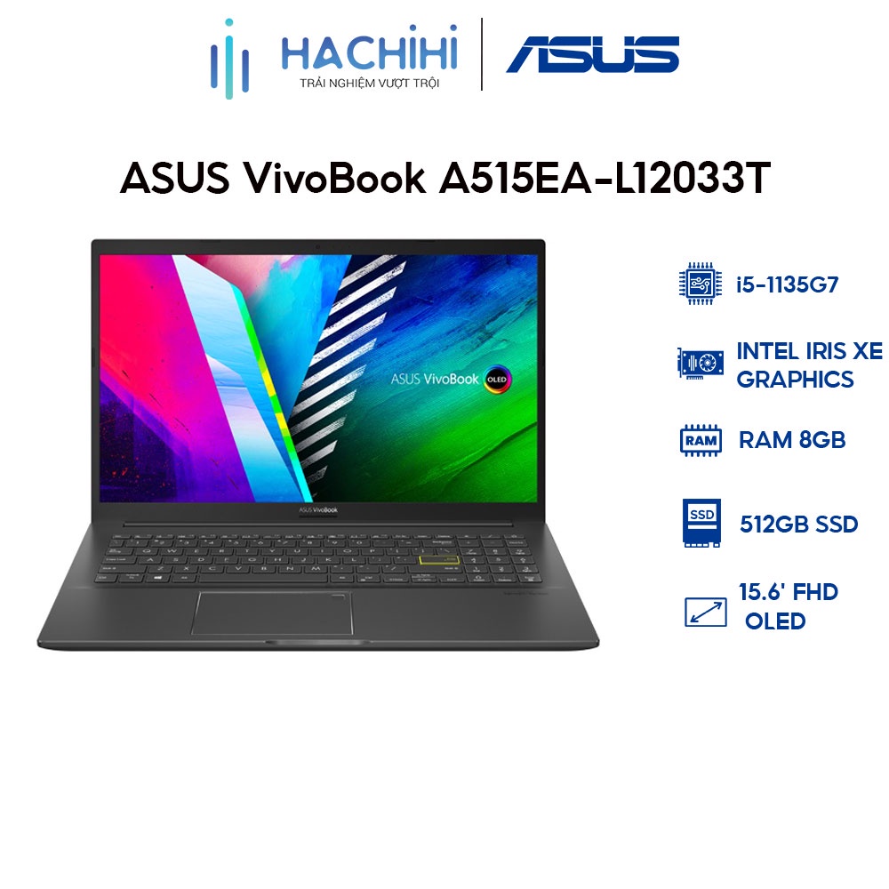 Laptop ASUS VivoBook (i5-1135G7 8GB | 512GB Intel Iris Xe Graphics 15.6' FHD) | Shopee Việt Nam