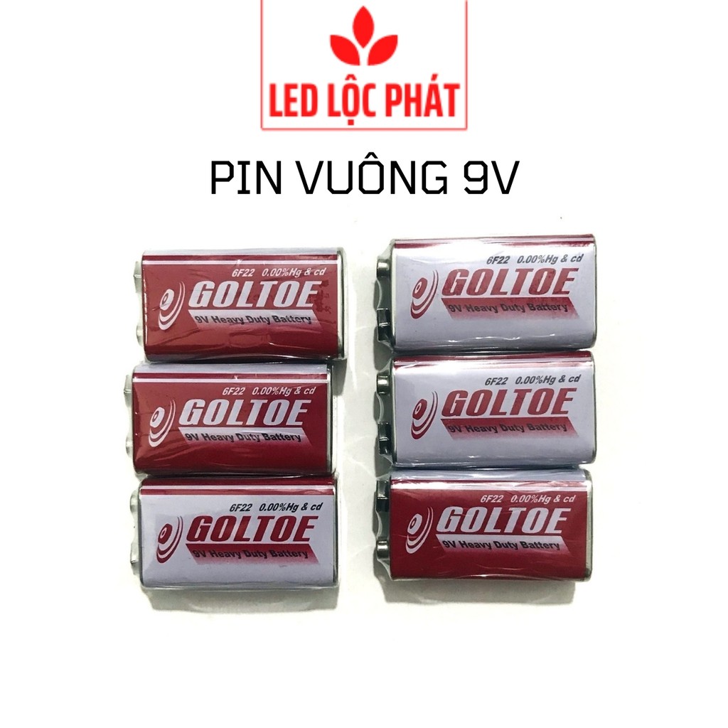 Pin vuông 9v GOLTOE | Shopee Việt Nam