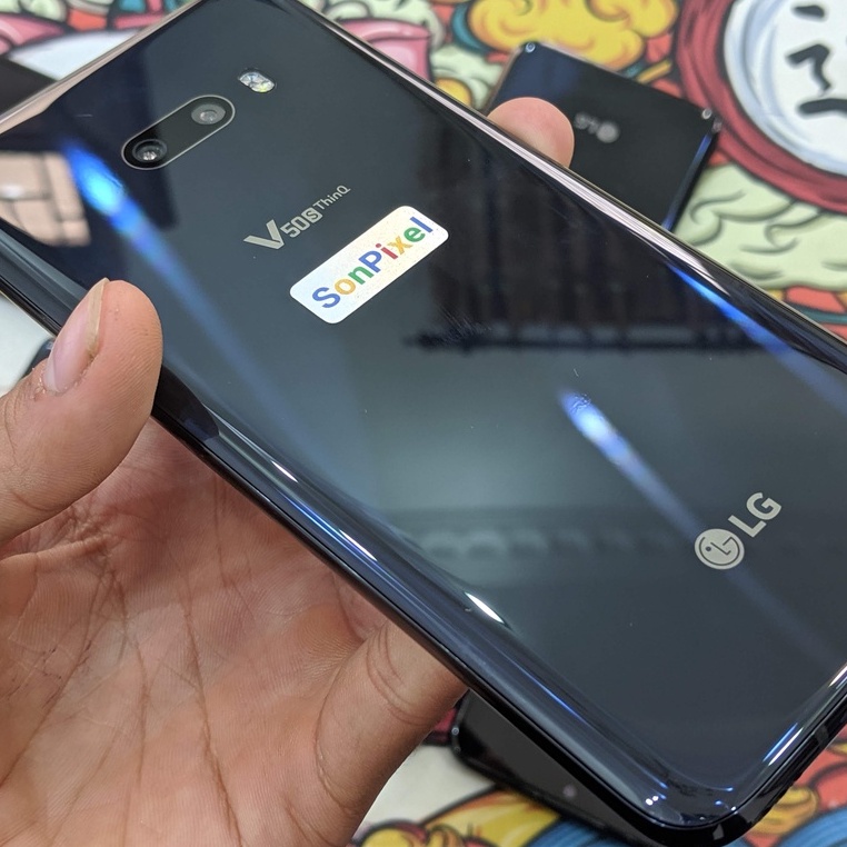 Điện Thoại LG V50S Thinq Ram 8/256gb chíp Snapdragon 855, chiến game ngon lành. Sơn Pixel ...