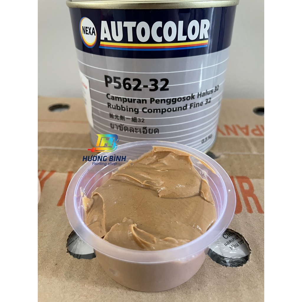 [Hủ 60g] Bát phá BƯỚC 1 P562 - 32 và BƯỚC 2 P971 - 1200 Autocolor đánh bóng, xoá vết xước nhẹ ...