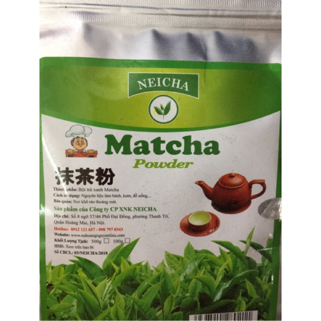 Bột matcha neicha 500gr | Shopee Việt Nam