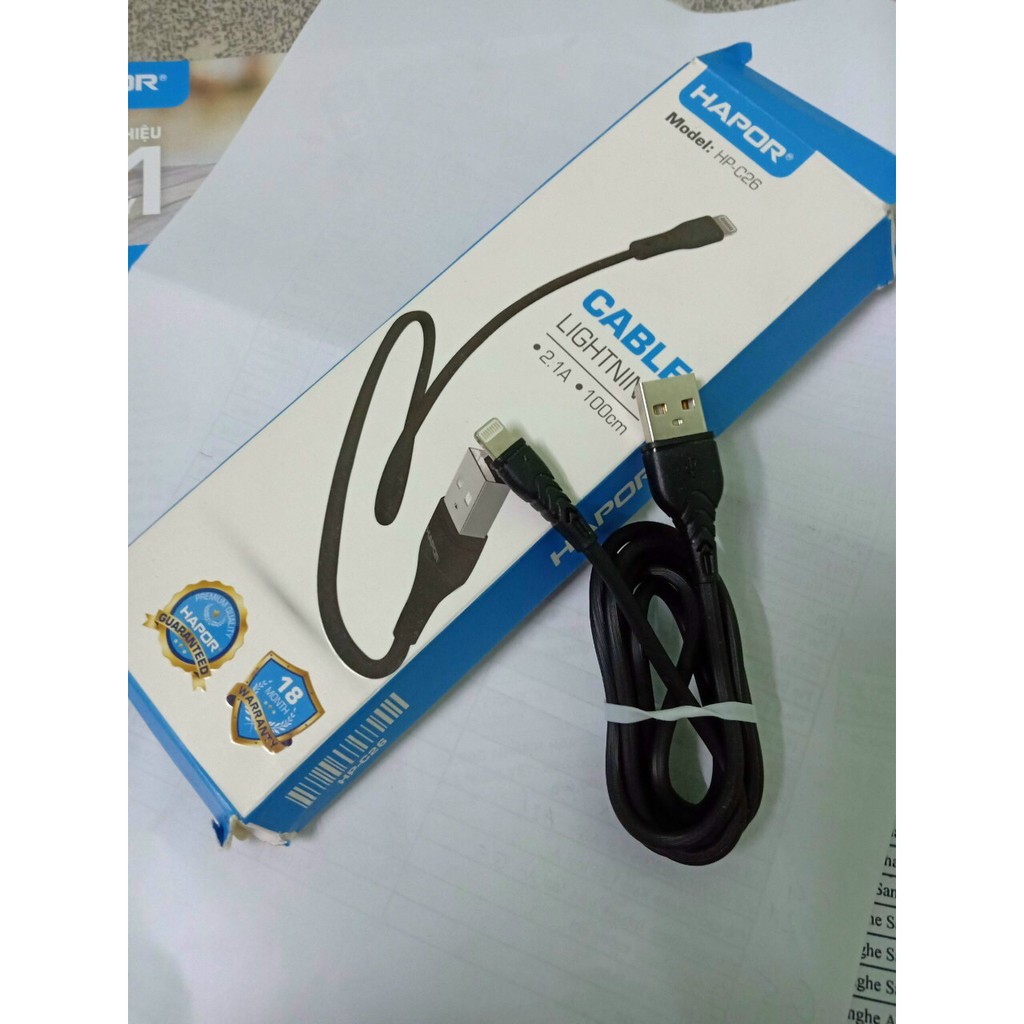 Cáp Hapor lightning C26 | Shopee Việt Nam