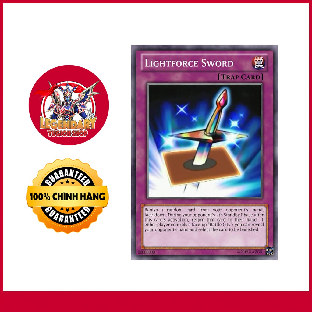 [Thẻ Bài Yugioh Chính Hãng] Lightforce Sword | Shopee Việt Nam