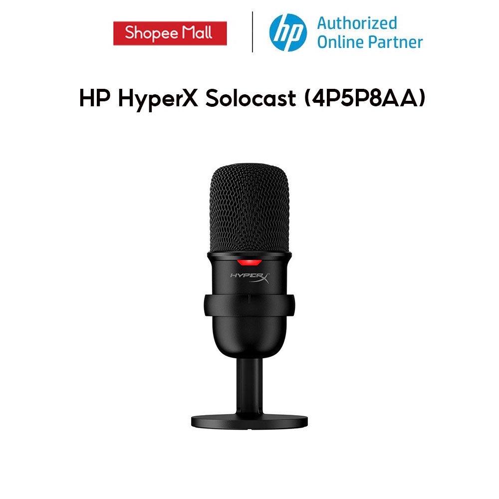 Microphone HP HyperX Solocast 4P5P8AA | Shopee Việt Nam